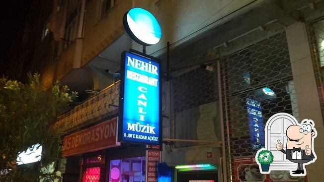 Menu at Nehir Restoran, Turkey