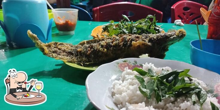 Menu at Sari Laut Mba Mega restaurant, Makassar, Jl. A. P. Pettarani No.61
