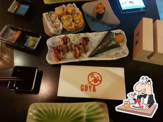 Menu at Goya City, Nieuwegein