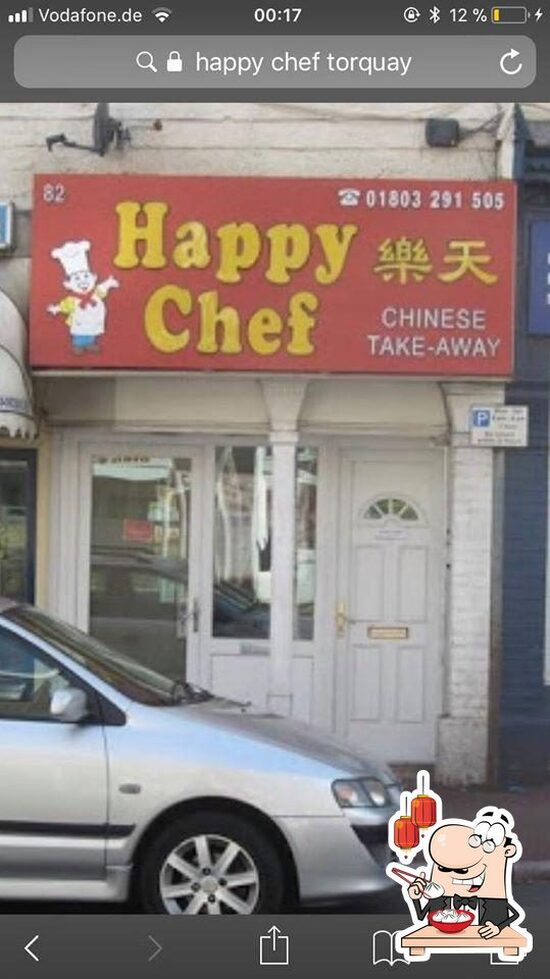Menu at Happy Chef restaurant, Torquay
