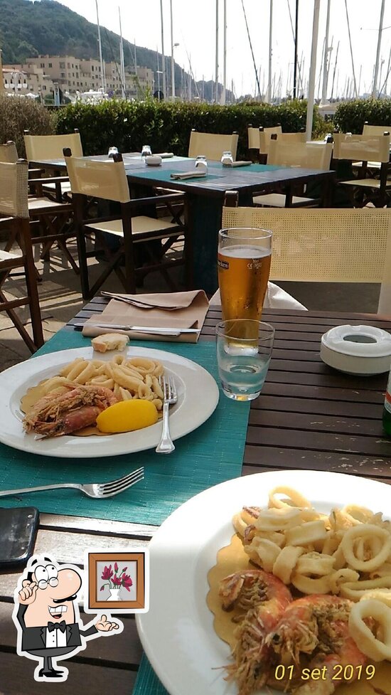 Menu at Deep restaurant, Punta Ala