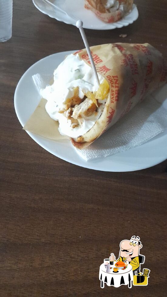 Menu at Fast Food DRINI, Lushnjë