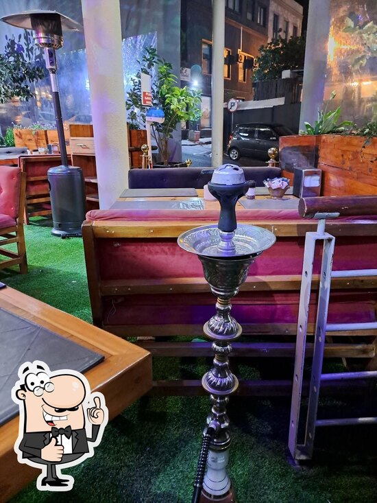 Menu at Sultan Sheesha restaurant, Cape Town