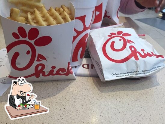 Carta de comida rápida Chick-fil-A, Paramus, Paramus Park Mall