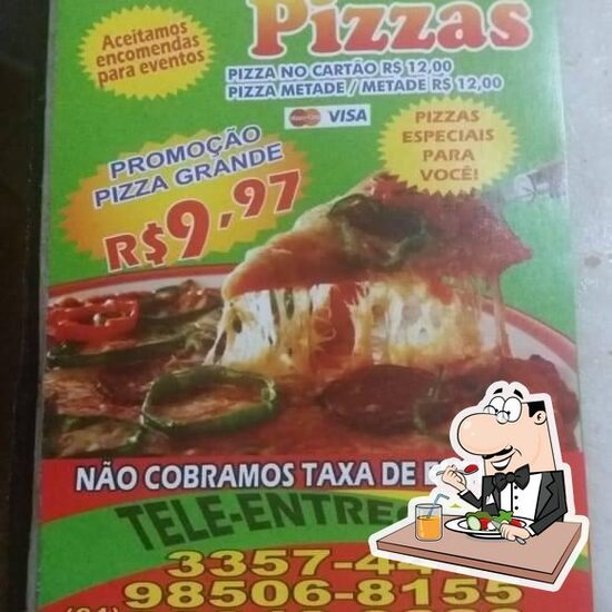 Menu em Amanda Pizzas pizzaria, Brasília