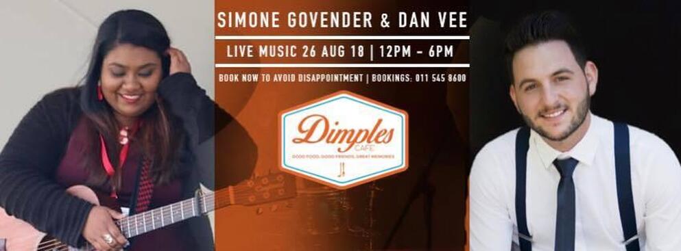 Menu at Dimples café restaurant, Sandton
