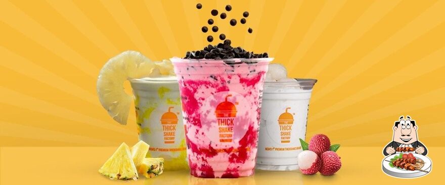 Menu at Thickshake Factory, Coimbatore
