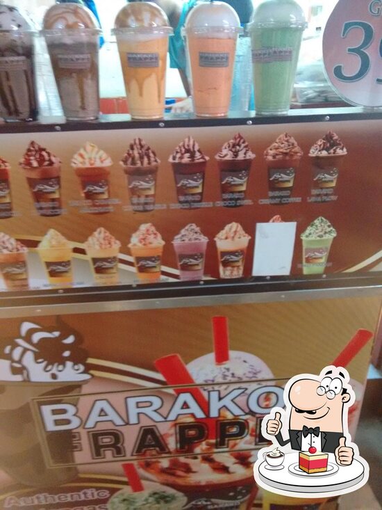 Menu at Barako Frappe, Calamba