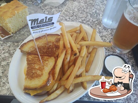 Menu at The Original Mels Diner restaurant, San Leandro
