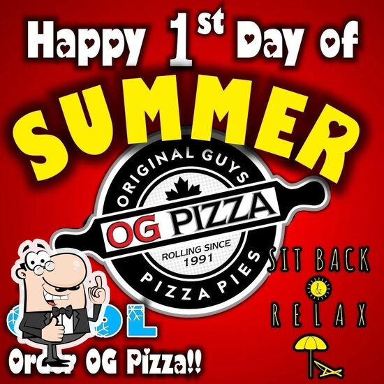 Menu at Original Guys Pizza Pies - OG Pizza pizzeria, Kingsville