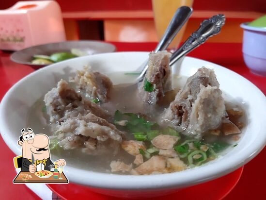 Menu at Bakso Bang Yus restaurant, Makassar, Banana Onana Makassar