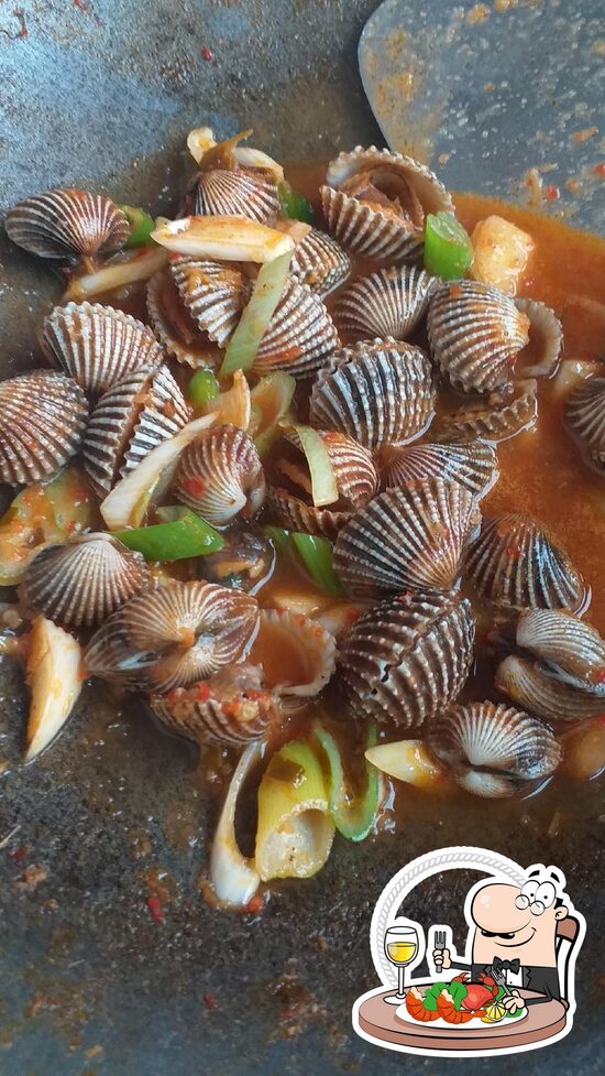 Menu at Kerang seafood IDOLA restaurant, Surabaya