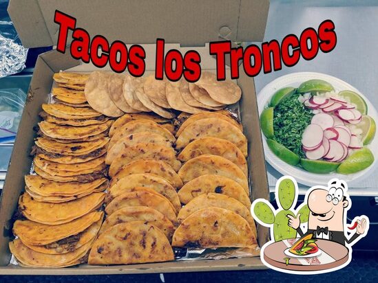 Menu at Tacos Los Troncos restaurant, Temple
