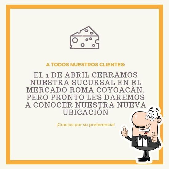 Carta de Caseus restaurante, Ciudad de México