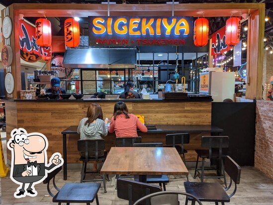 Menu at Sigekiya Ramen restaurant, Santa Rosa