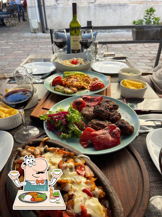 Menu at Pier65 restaurant, Kotor