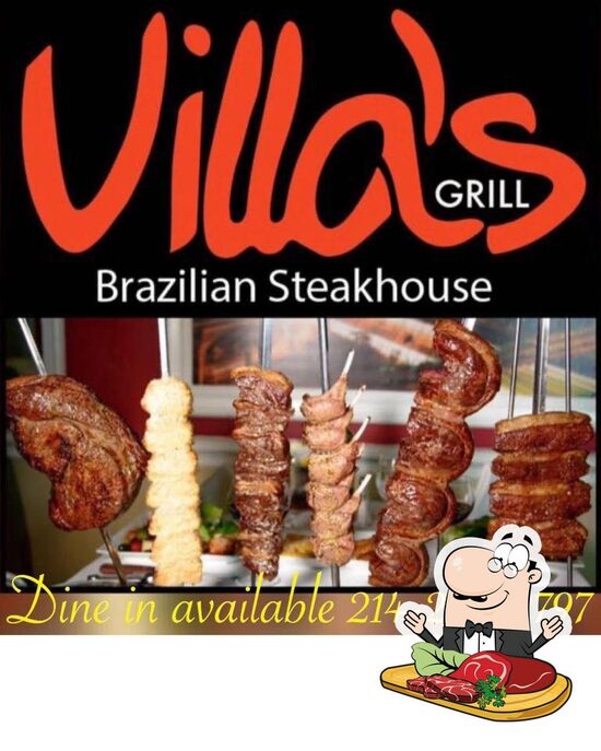 Menu at Villas Brazilian Steakhouse Grill, Dallas