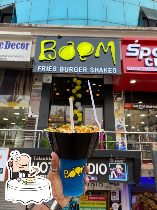 Menu at BOOM - Fries Burgers & Shakes, Margao