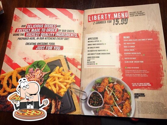 Menu at TGI Fridays - Norwich restaurant, Norwich