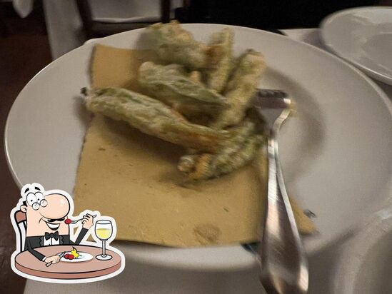 Menu at Trattoria Cammillo restaurant, Florence