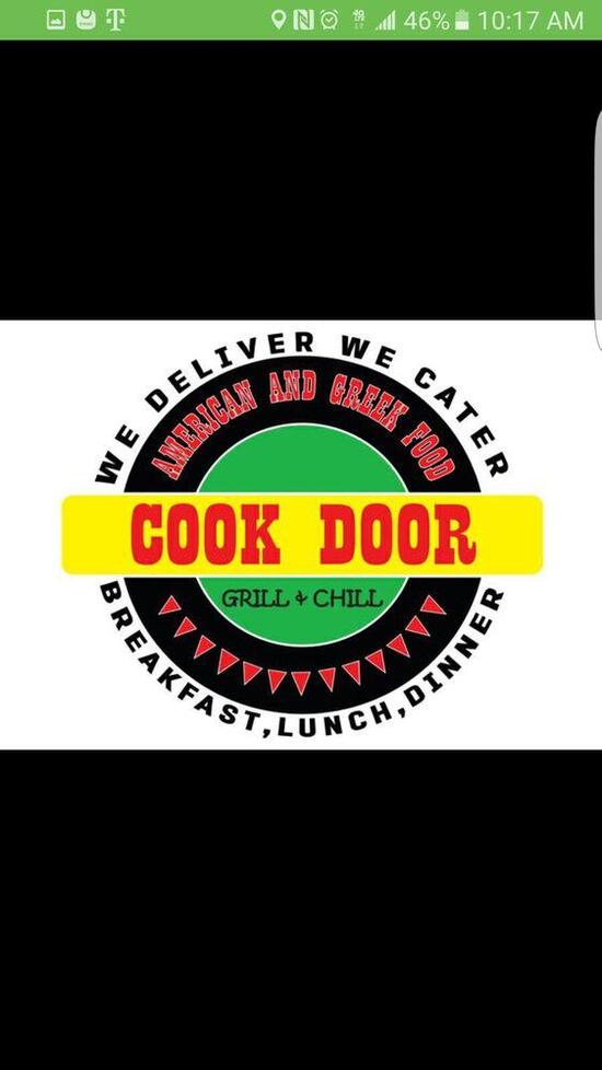 Menu at COOK DOOR GRILL & CHILL restaurant, Saint Paul