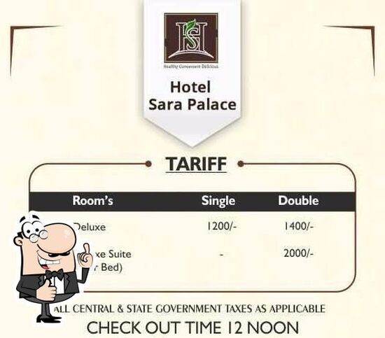 Hotel Sara Palace Rooms & Restaurant, Halol - Restaurant menu, prices ...