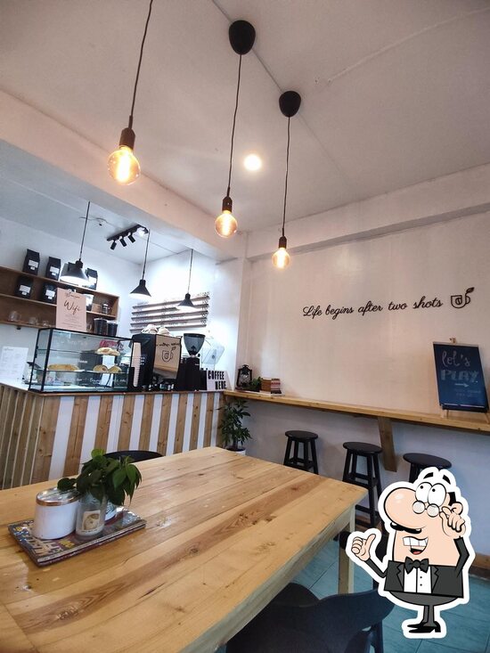 Menu at Twoshots cafe, Las Pinas