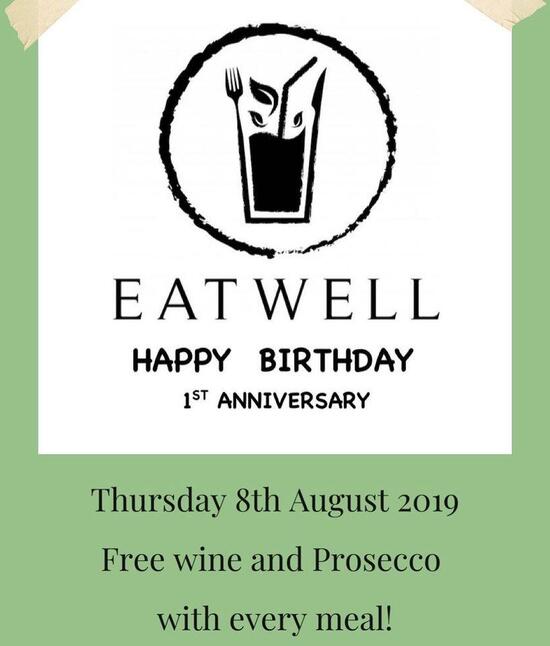 Menu at Eatwell restaurant, Beckenham