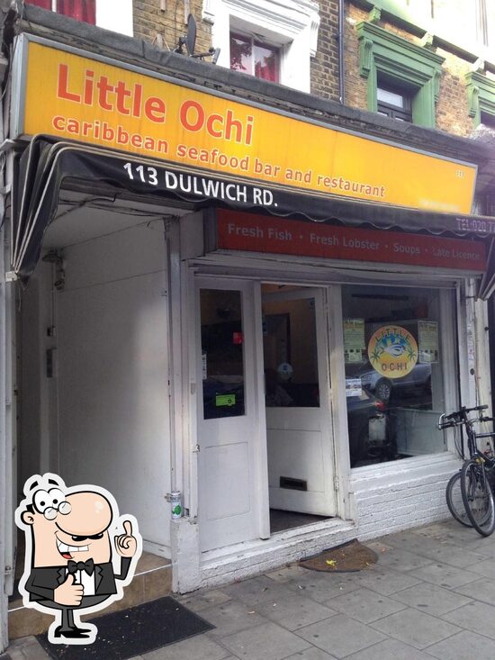 Menu at Little Ochi restaurant, London
