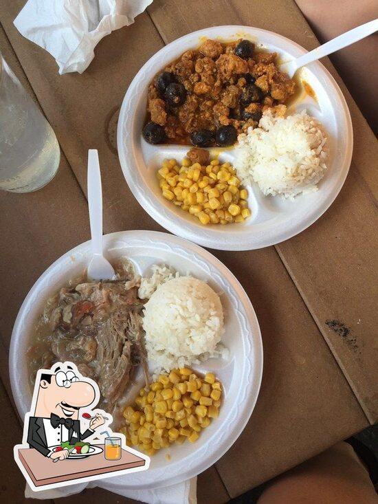 Menu at Tropical Grindz restaurant, Hilo