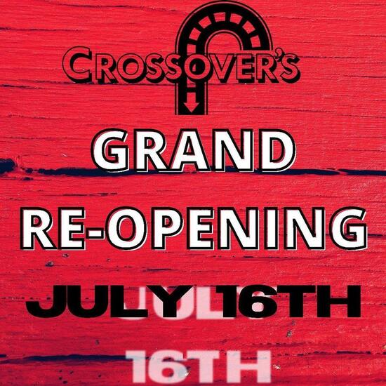 Menu at Crossovers pub & bar, Barrie