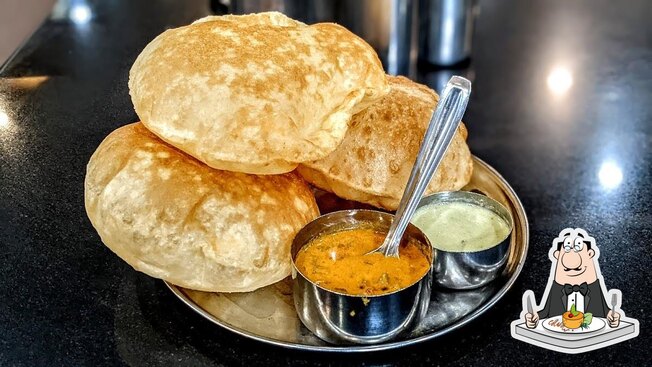 Menu at Hotel Indraprastha, Murdeshwar
