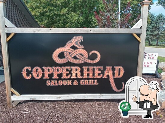 Menu at Copperhead Saloon & Grill pub & bar, Stratford