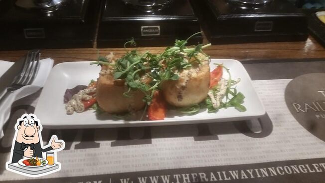 Menu at The Railway Inn pub & bar, Congleton