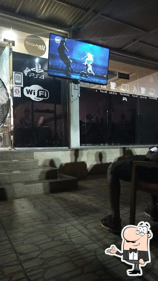 Menu au Transit cafe, Nouveau Caire