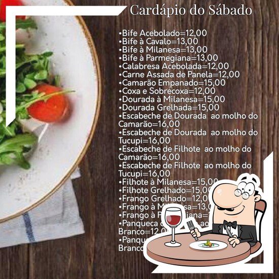 Restaurante da Donna Maria, Belém - Menu do restaurante, preços e opiniões