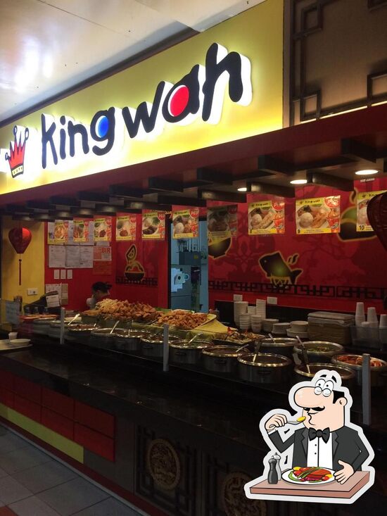 Menu at King Wan, Cebu City, Food Court