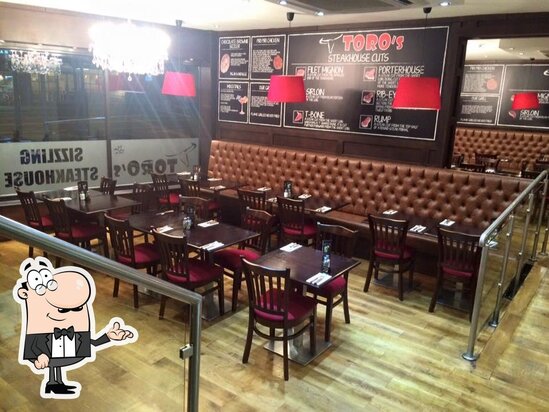 Carta de Toro's Steakhouse, Harrow