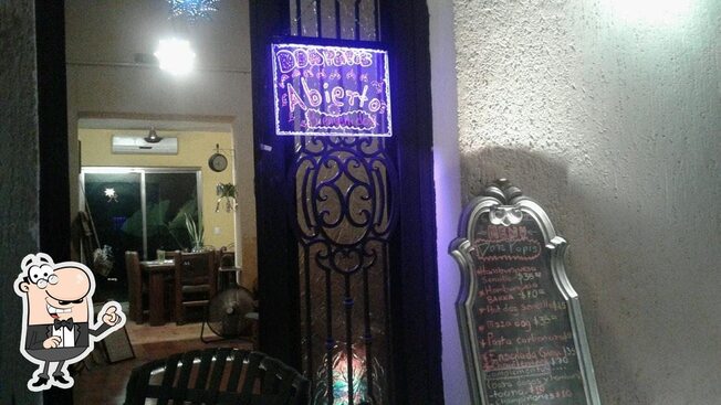 Menu at Don Papis restaurant, Merida