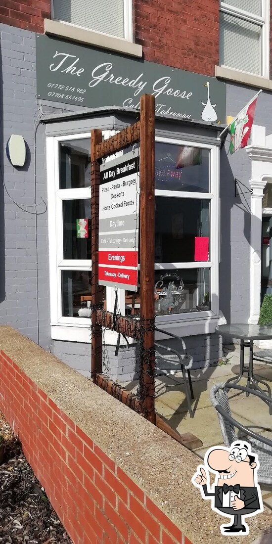 Menu at The Greedy Goose Cafe Takeaway, Preston, 192 Station Rd