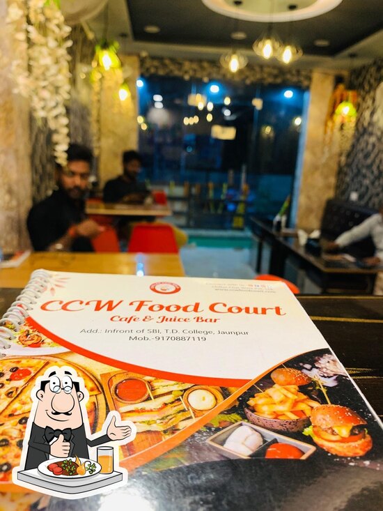 Menu at CCW Food Court, Jaunpur