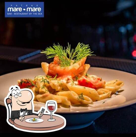 Menu at Mare Mare Beach Bar Restaurant, Patras