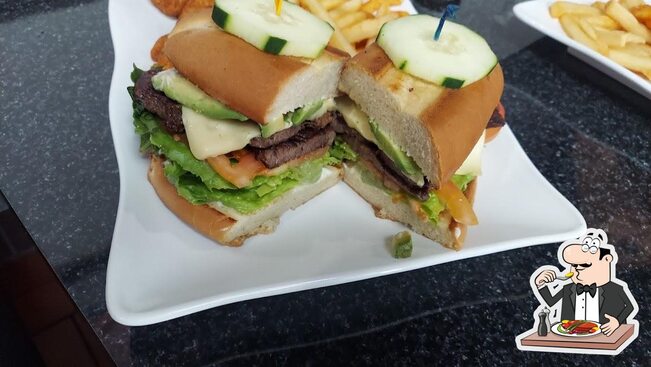 Menu at One Way Burgers restaurant, Upland