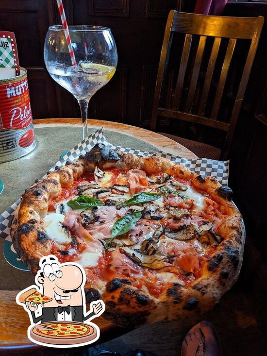 Menu at The Pizza Pony restaurant, Derby