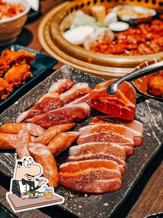 Menu at Musou Yakiniku restaurant, Sydney
