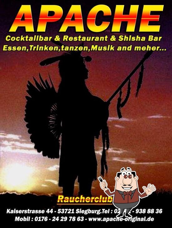Carta de Apache Cocktailbar, Siegburg