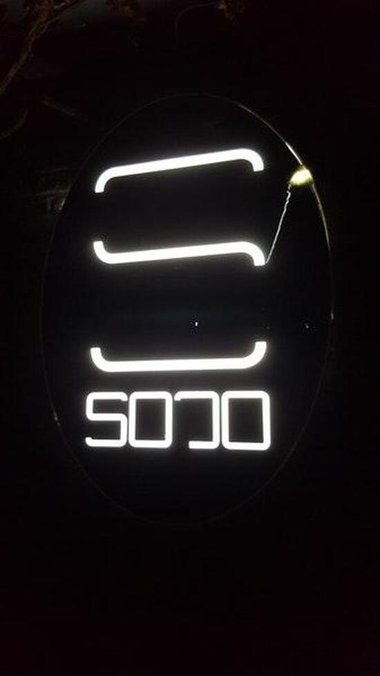 Menu at SOJO, Leuven