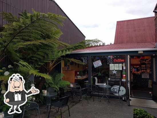Menu at RiverStone Cafe, Otaki