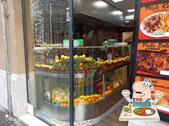Menu at KEBAB INN restaurant, Barcelona, Rda. de Sant Antoni