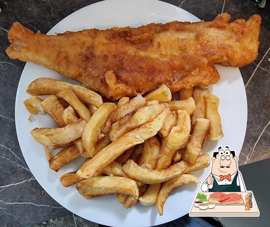 Menu at OH MY COD restaurant, Oldham